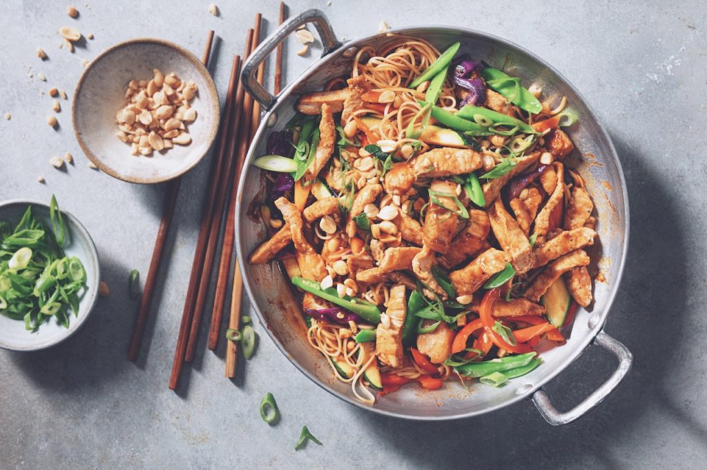 Stir-fried pork with peanut and chilli | SA Garden and Home